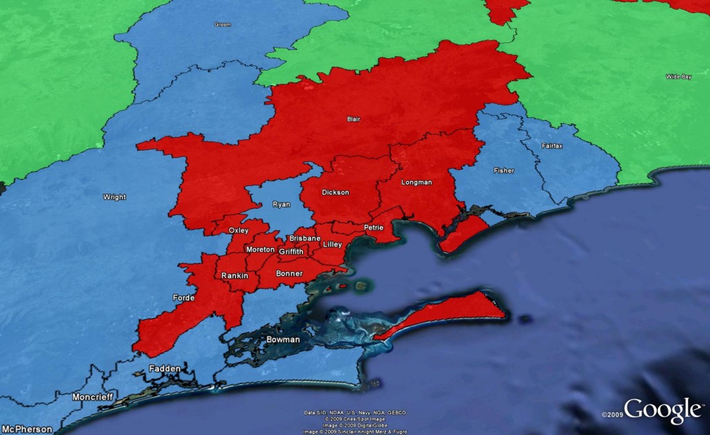 New Queensland federal boundaries finalised | The Tally Room