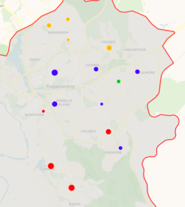 Mapping the candidate vote in the ACT | The Tally Room