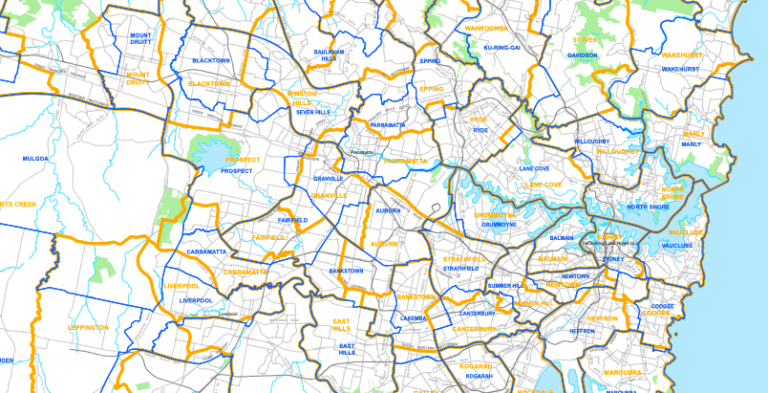 NSW state redistribution – draft maps released | The Tally Room