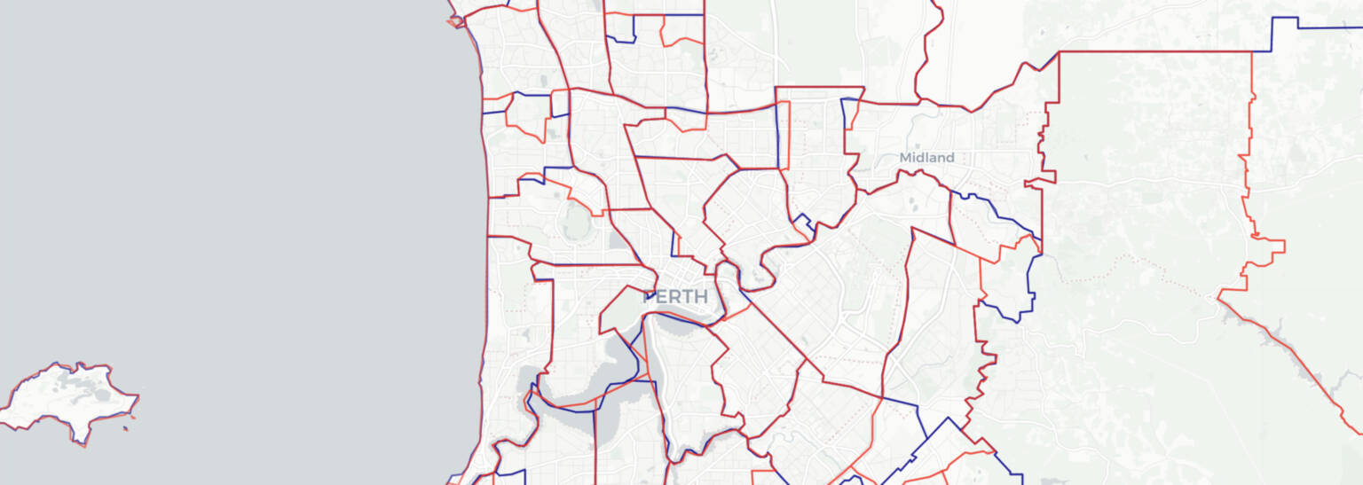 WA state redistribution – boundaries finalised | The Tally Room