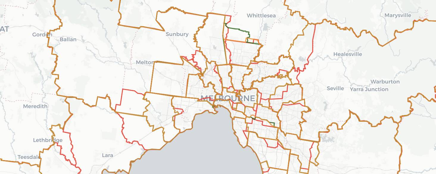 Victorian federal redistribution – final margins | The Tally Room