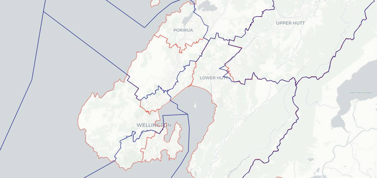 New Zealand’s new electoral map | The Tally Room